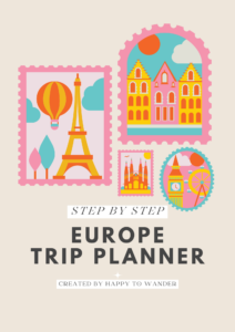 The FREE Europe Trip Planner You Need to Steal (Printable + Digital ...