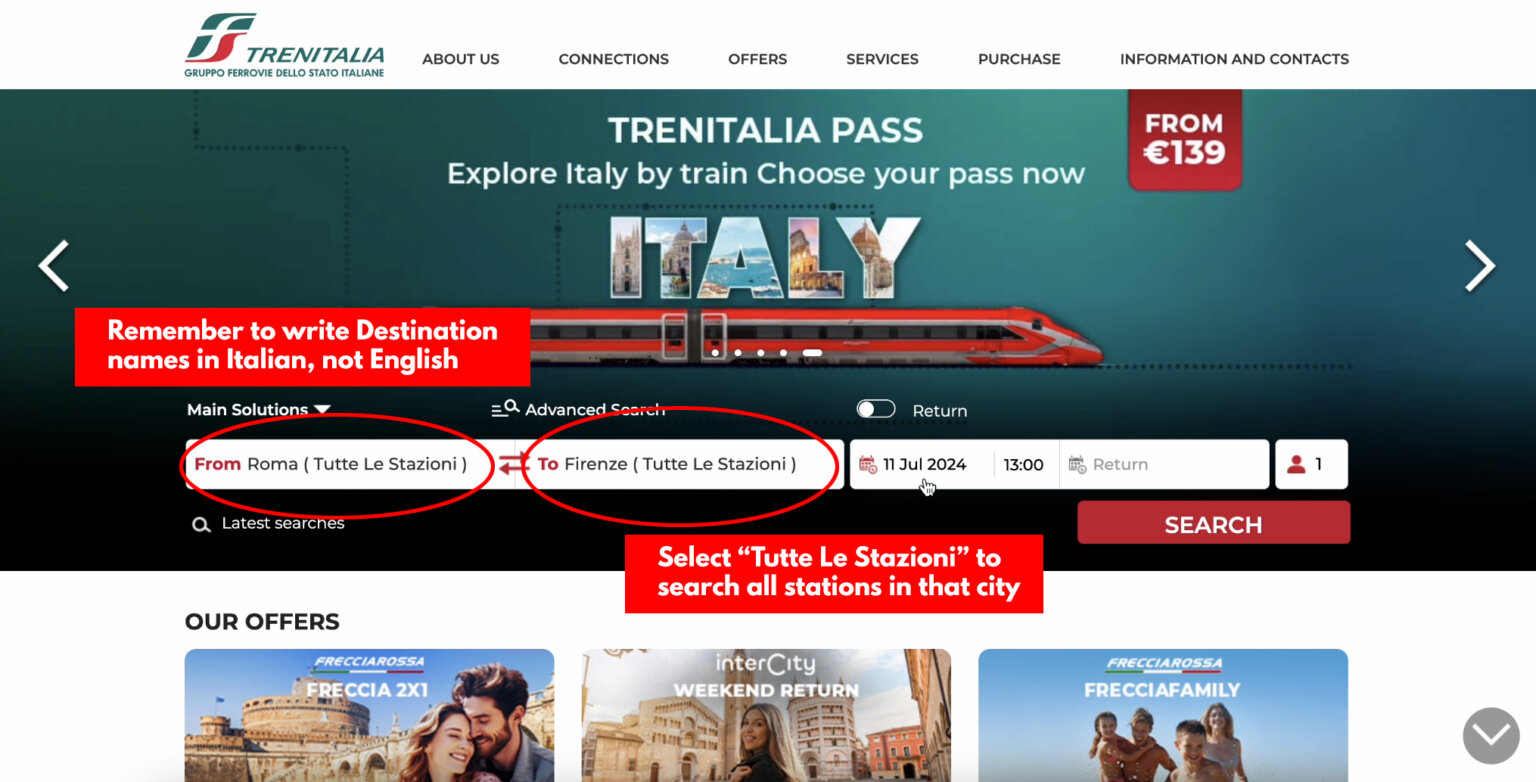 How to Take the Train in Italy: A Step by Step Guide!