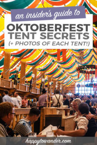 Oktoberfest Tents 2025: An Honest Guide (w/ Photos!)