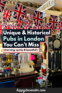 20+ Historical & Unique Pubs in London that Visitors Can't Miss!