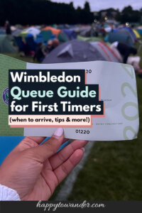 Wimbledon Queue Tips for First Timers: Must-Knows & Updates for 2024!