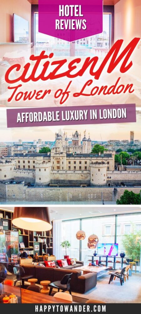 citizenM Tower of London Review: Affordable, Stylish Luxury in London